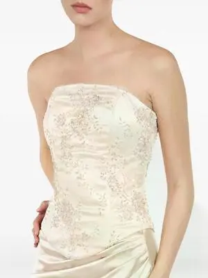 ALEXIA & ANTONIA Embellished Lace Top