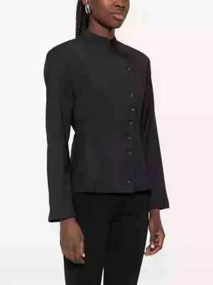 Paloma Wool Pinstripe Buttoned Jacket - Blue