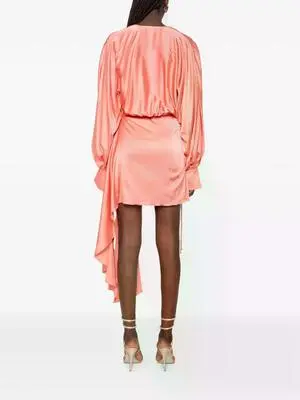 LES FILLES D'EVA Draped Cowl-neck Dress