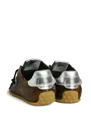 GOLDEN GOOSE Marathon Speed Printed Leather Sneakers