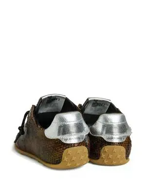 GOLDEN GOOSE Marathon Speed Leather Sneakers - Brown