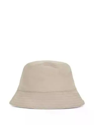 Moncler Logo-patch Bucket Hat - Black