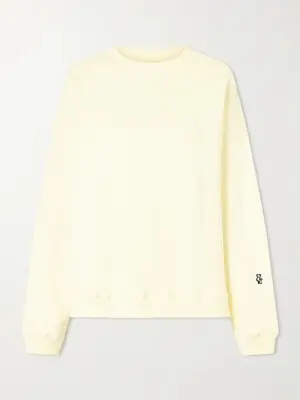 THE ELDER STATESMAN Coast Cotton-jersey Pullover