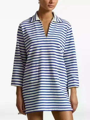 Polo Ralph Lauren Striped V-neck Mini Dress