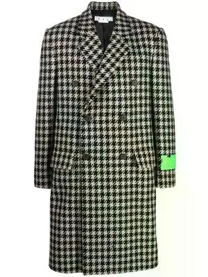 Off-white Long Sleeve Coats For Men