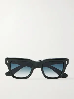 JACQUES MARIE MAGE The Shining Torrance Square-frame Sunglasses - Green
