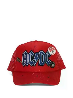 MadeWorn Embroidered Trucker Cap - Red