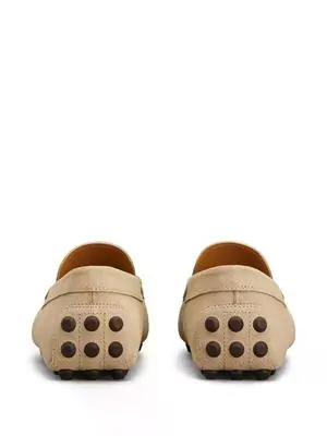 TOD'S Logo-detail Loafers - Neutrals