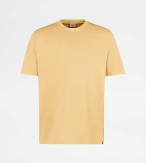 TOD'S T-shirt In Jersey - Yellow