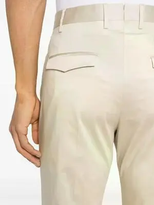 PT TORINO Pressed-crease Slim-fit Tailored Trousers - Neutrals