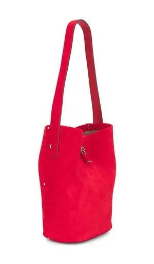 Tory Burch Suede Slim Bucket Bag