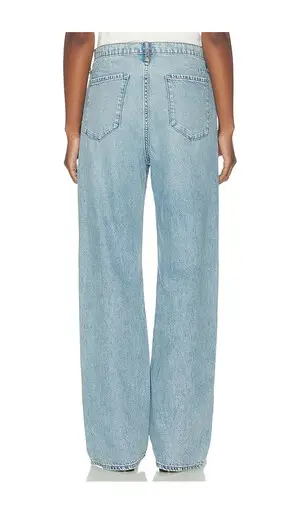 Rag & Bone Featherweight Phoebe Drawstring Wide Jeans - Blue