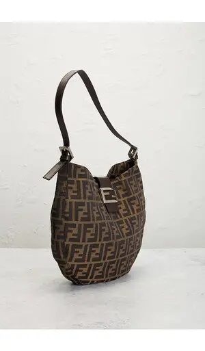 FWRD RENEW Fendi Zucca Hobo Bag
