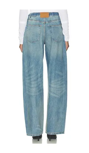 Alexander Wang Balloon Jogger Jeans With Crystal Drawcord - Blue