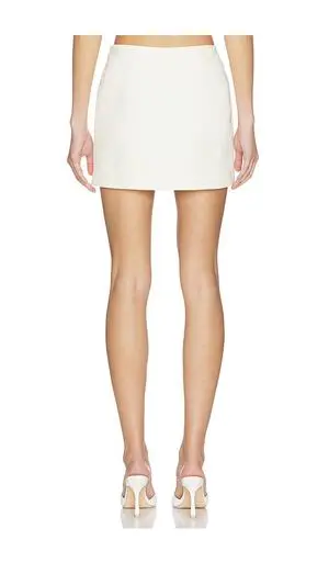 ALL THE WAYS Mamie Mini Skirt - Ivory