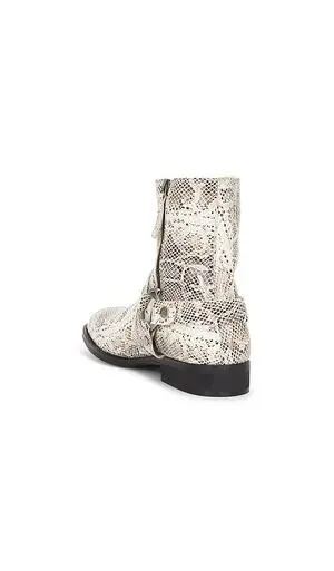 DUKE + DEXTER Harley Biker Boot - Brown