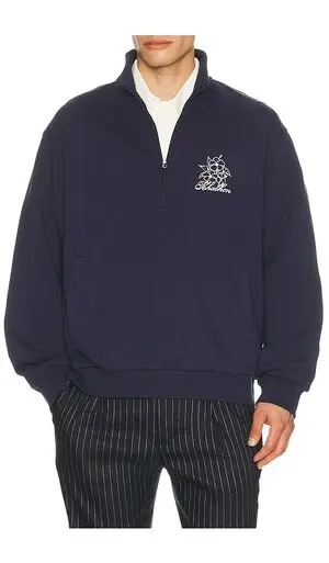 KHALHON Urban Club Half Zip Sweater
