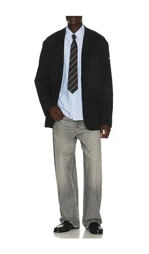 We11Done Washed Jersey Blazer