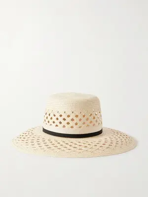 GIGI BURRIS MILLINERY Clara Woven Straw Sunhat