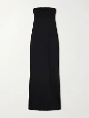 TALLER MARMO Penelope Strapless Maxi Cover-up - Black