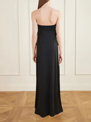 TALLER MARMO Penelope Strapless Maxi Cover-up