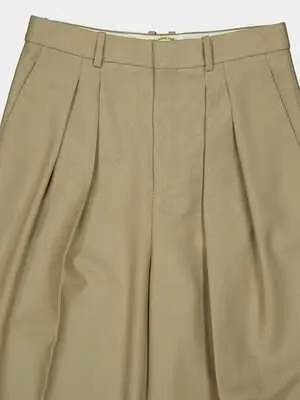 Saint Laurent Wide-leg Wool And Silk Trousers