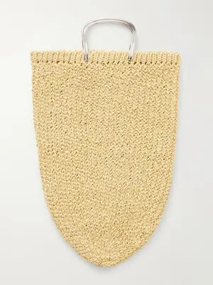 Tory Burch Woven Raffia Tote Bag - Neutrals