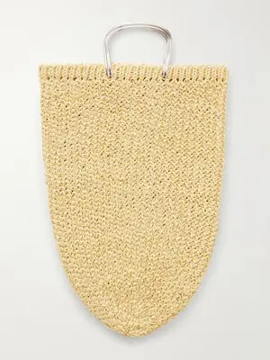 Tory Burch Woven Raffia Tote Bag - Neutrals