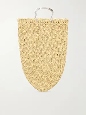Tory Burch Woven Raffia Tote Bag - Neutrals