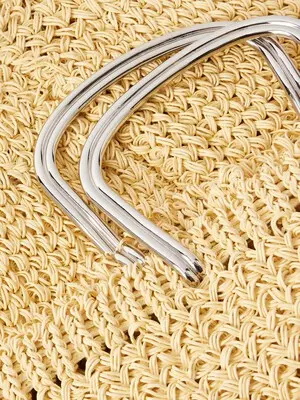Tory Burch Woven Raffia Tote Bag - Neutrals
