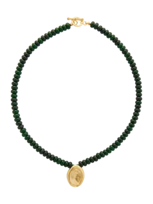 YSSO Aesop Jade Necklace - Green