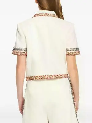 Cinq À Sept Fringed Collared Jacket