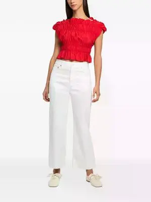 Cinq À Sept Evalina Ruffled Top