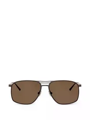 Brunello Cucinelli Pilot Sunglasses - Brown