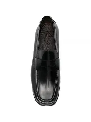 MORGILLO Leather Loafers - Black