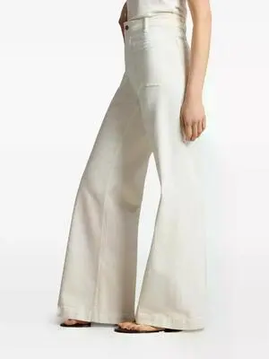 Polo Ralph Lauren Denim Beaton Trousers - Neutrals