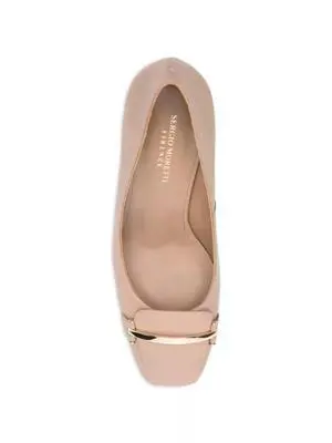 SERGIO MORETTI FIRENZE Square-toe Pumps - Neutrals