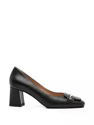 SERGIO MORETTI FIRENZE Square-toe Pumps - Black