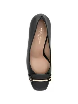 SERGIO MORETTI FIRENZE Square-toe Pumps - Black