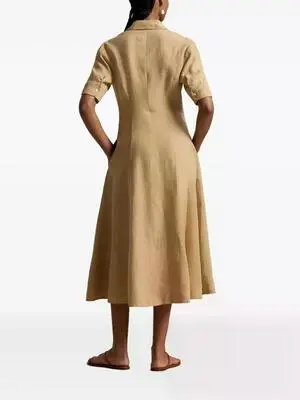 Polo Ralph Lauren Button-front Midi Dress