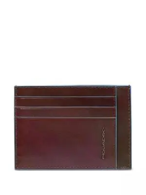 PIQUADRO Slim Leather Cardholder - Brown