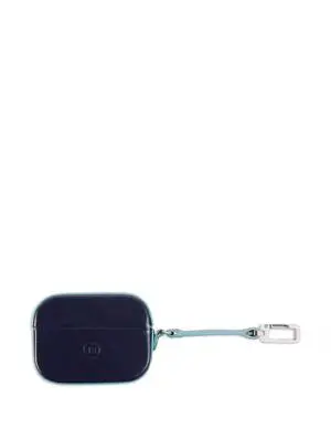 PIQUADRO Airpods Pro Leather Case - Blue