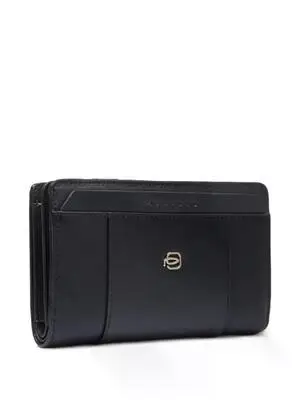 PIQUADRO Bi-fold Wallet - Black