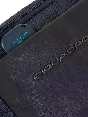 PIQUADRO Leather Belt Bag - Blue