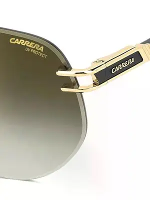 Carrera Eyewear Browline Pilot Sunglasses