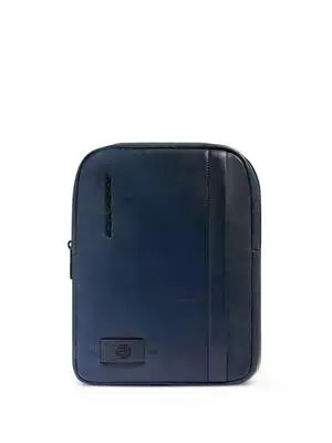 PIQUADRO Leather Laptop Bag - Blue