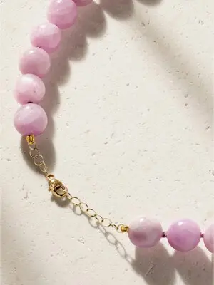 Jia Jia Oracle 14-karat Gold Kunzite Necklace