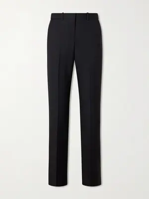 Givenchy Pinstriped Wool Tapered Trousers