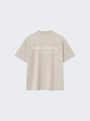 Fear Of God Classic Fit Tee Heather Stone - Grey