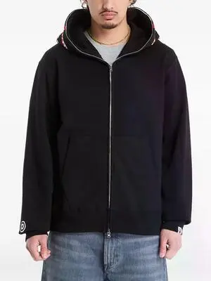 A BATHING APE Full-zip Hoodie With Shark Detail